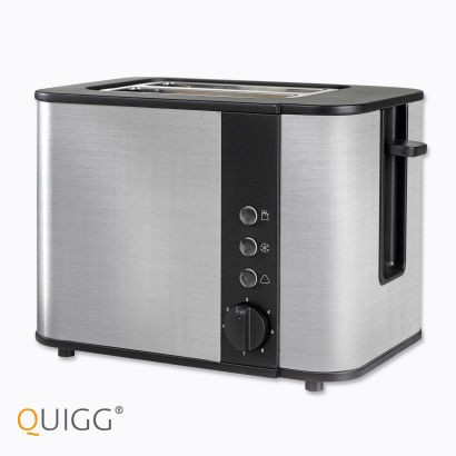 Aldi Quigg Design-Edelstahl- - Toaster im Test