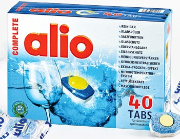 Aldi Süd Alio Complete - Geschirrreiniger-Tabs im Test