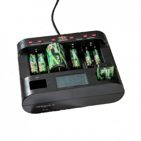 Aldi Top Craft Universal Akku-Tischladegerät Vergleich und Test