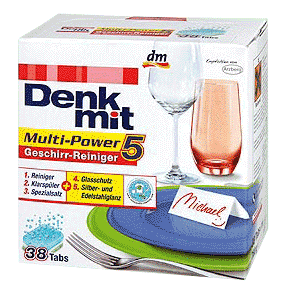Denk mit Multi-Power 5 - Geschirrreiniger-Tabs im Test