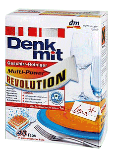 Denk mit Multi-Power Revolution - Geschirrreiniger-Tabs im Test