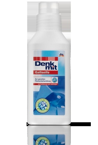 dm Denk mit Gallseife Fleckenlöser - Fleckenentferner im Test