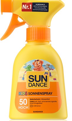 dm Sun dance Kids Sonnenspray - Sonnenmilch im Test