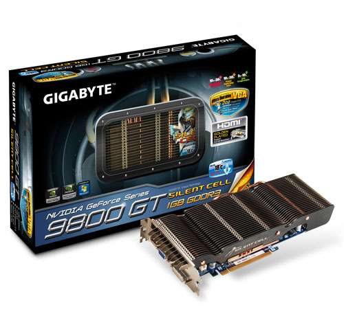 Gigabyte Geforce 9800 GT Silent Cell - Grafikkarten im Test