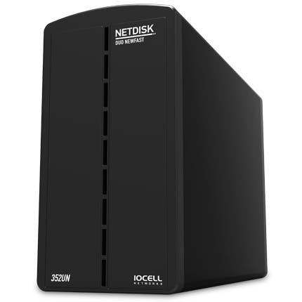 Iocell Netdisk Duo 352UN - Netzwerk-Festplatten im Test