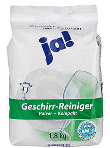 Rewe ja! Compact - Geschirrspülmittel im Test