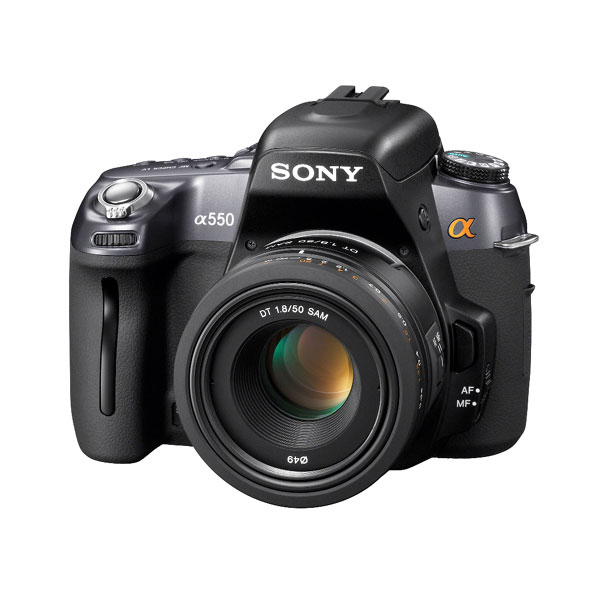 Sony Alpha 550 - Spiegelreflexkameras im Test