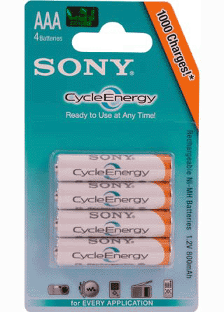 Sony Cycle Energy (AAA) - Aufladbare Batterien im Test
