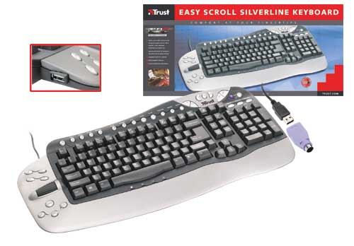Trust Easy Scroll Silverline Keyboard Test Trust Easy Scroll Silverline ...